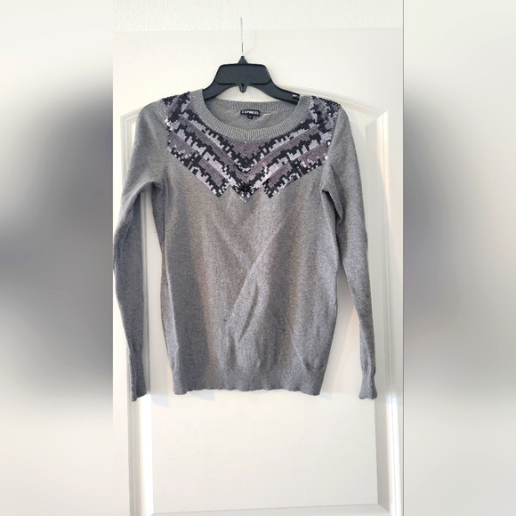 Express | Sweaters | Grey Express Sweater | Poshmark